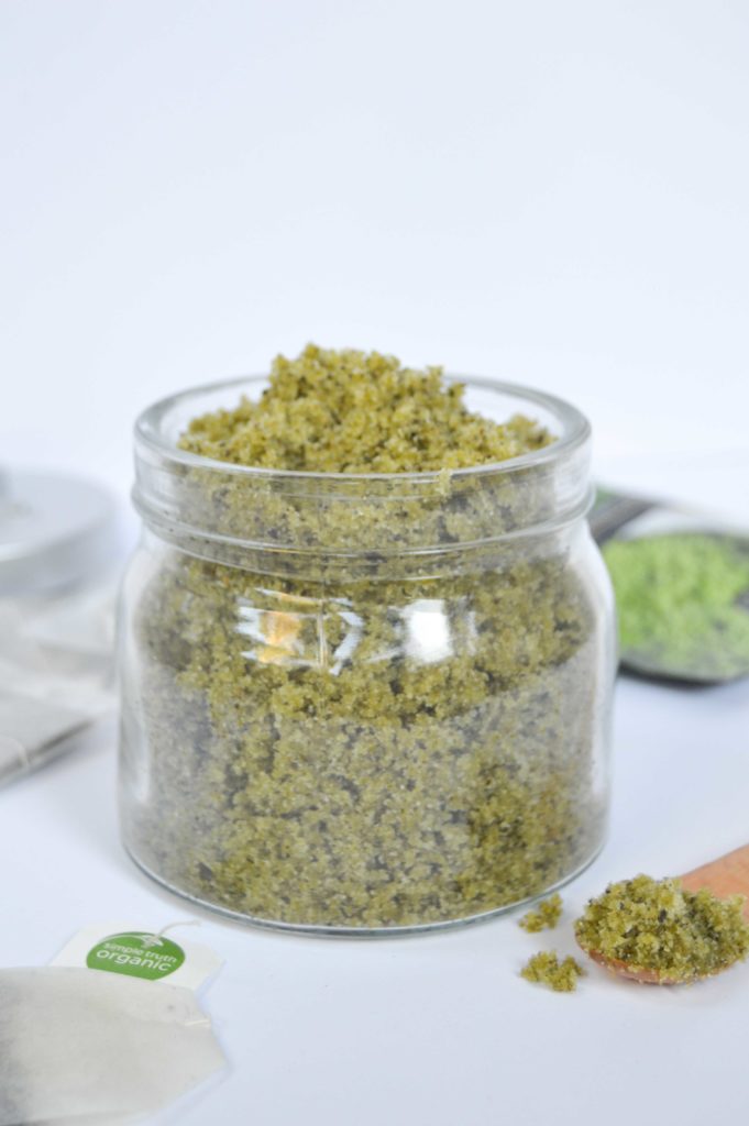 DIY Green Tea Sugar Scrub | Club Crafted