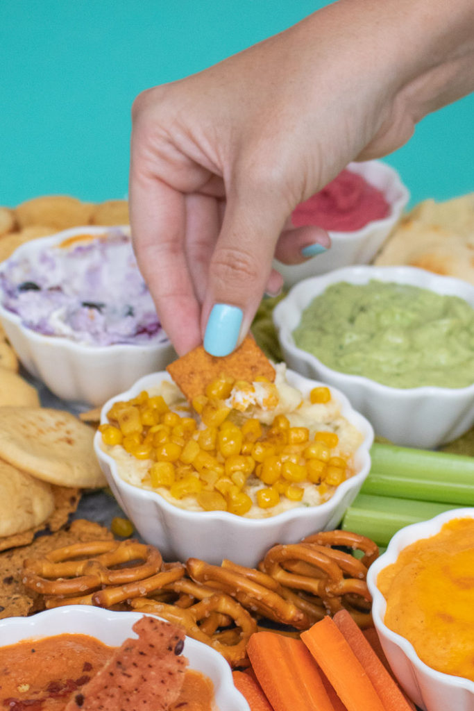 How to Make a Rainbow of Dip Ideas for Summer | Club Crafted